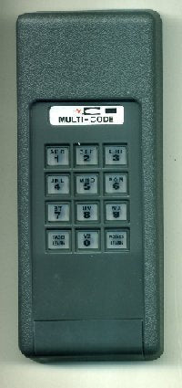"STANLEY" MULTI-CODE BY LINEAR 310 MHZ SINGLE WIRELESS KEYPAD ...